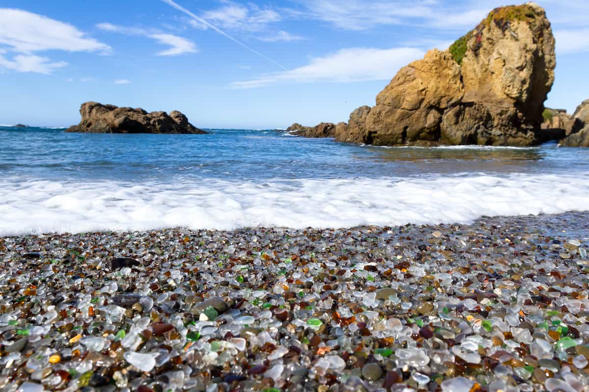 Navigating Your Way To Glass Beach | A Travelers Guide | Brightswirl.com