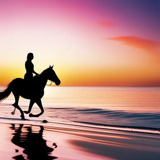 Experience Tranquility Horseback Riding On Secluded Beaches